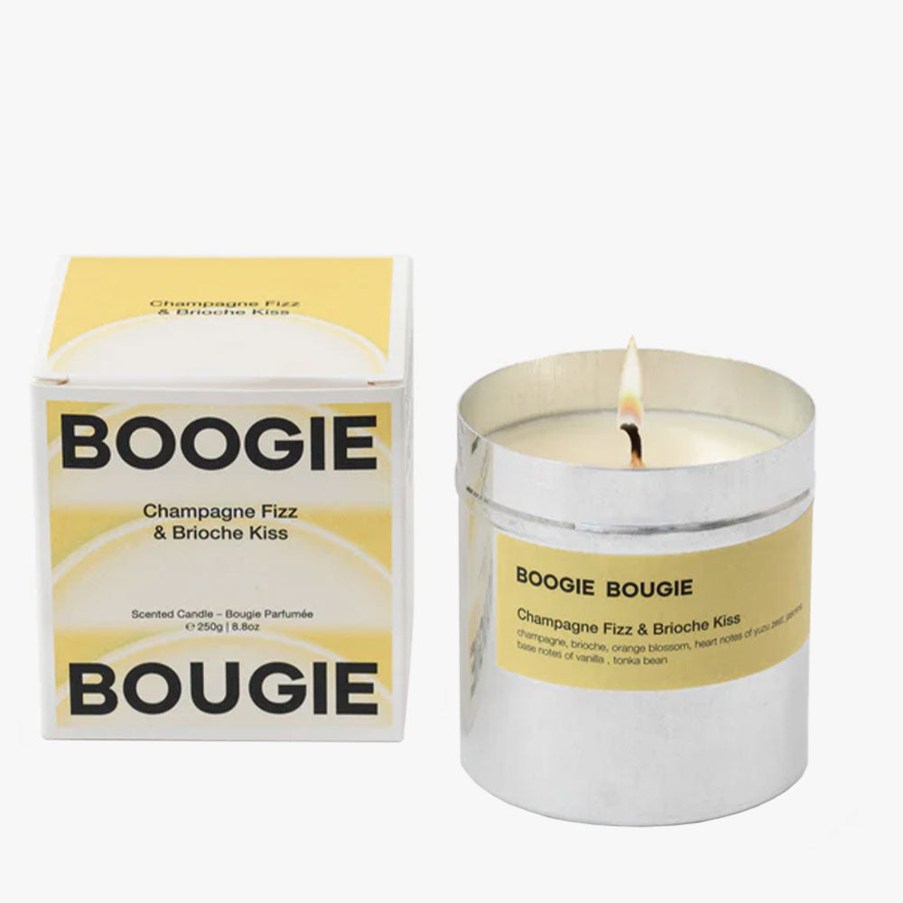 Champagne Fizz & Brioche Kiss | Boogie Bougie | Soy Scented Candle ...