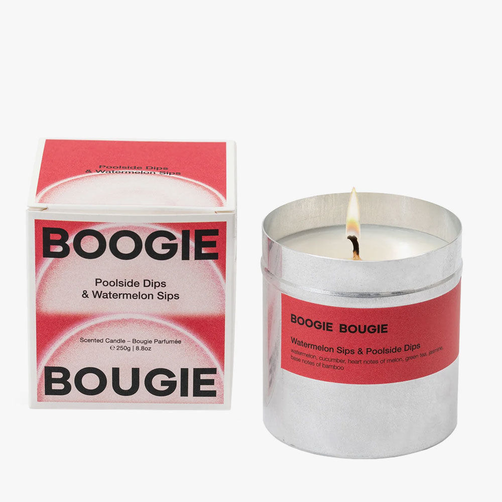 Poolside Dips & Watermelon Sips | Boogie Bougie | Soy Scented Candle ...