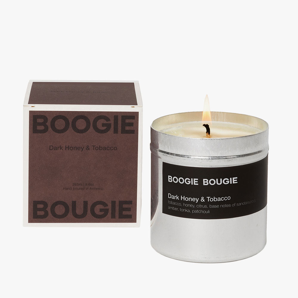 Boogie Bougie Dark Honey & Tobacco – Soy Candle