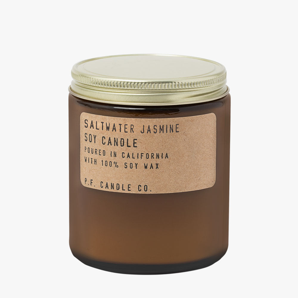 P.F. Candle Co. Saltwater Jasmine – Candle Standard Size
